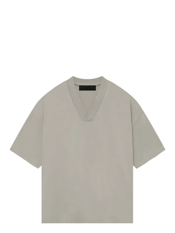 Fear Of God V Neck T-shirt 'seal - Grey