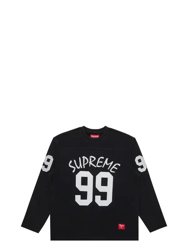 Supreme 99 Long-sleeve Football Top - Black