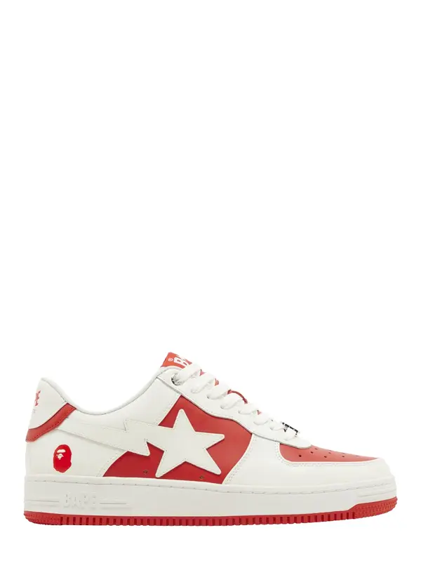 BAPE Bapesta #6 Patent Leather Pack - Red