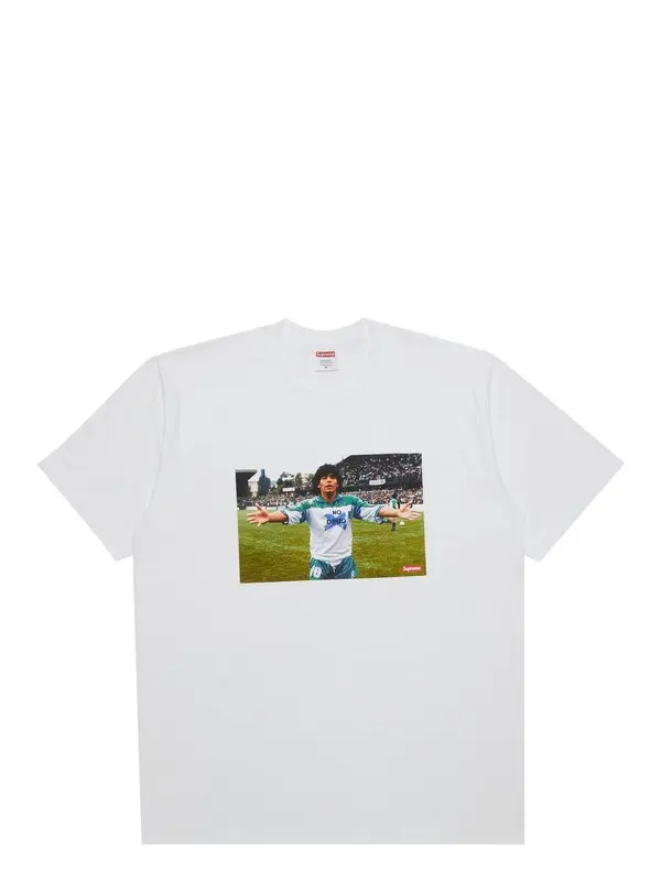 Supreme Maradona Tee - White
