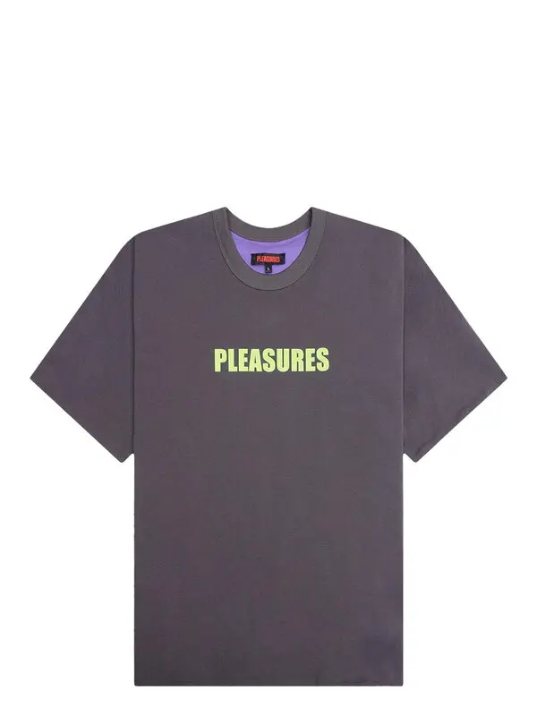 PLEASURES Legal Reversible Heavyweight Shirt 'charcoal - Grey