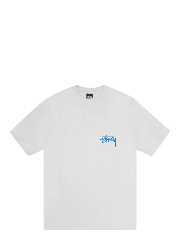 StÜssy Beat Crazy Tee 'fog - Grey