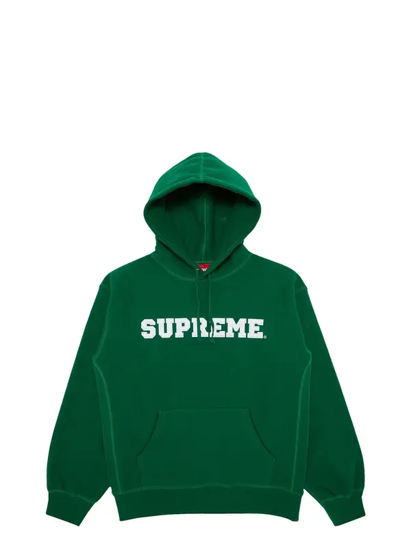 Supreme Collegiate Hooded Sweatshirt - Green