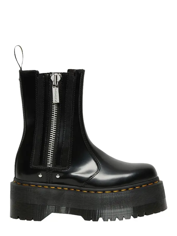 Dr. Martens 2976 Max Leather Platform Chelsea Boot - Black