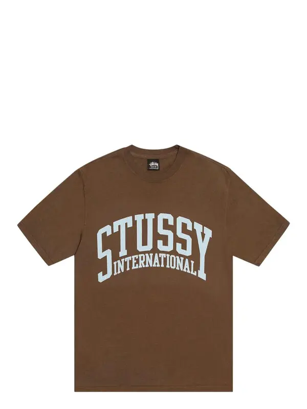 StÜssy International Tee Pigment Dyed - Brown