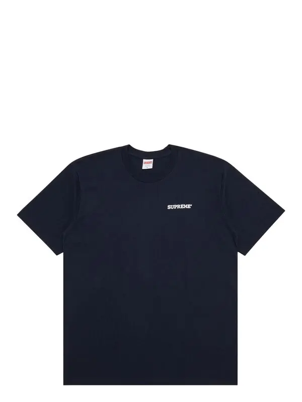 Supreme Patchwork Tee 'navy - Blue