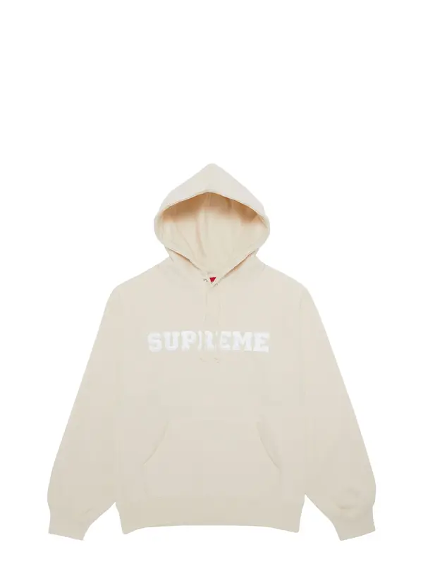 Supreme Collegiate Hooded Sweatshirt - White