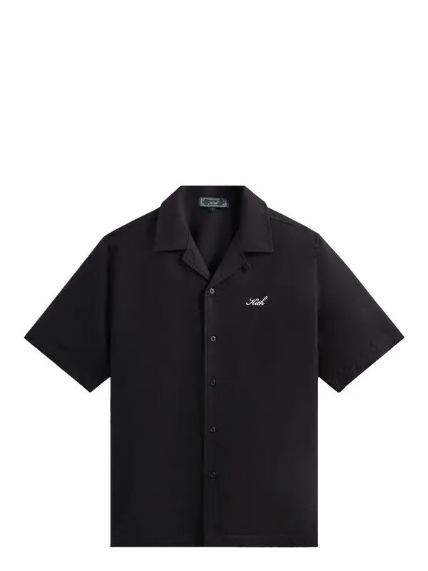 Kith Thompson Camp Collar Shirt - Black