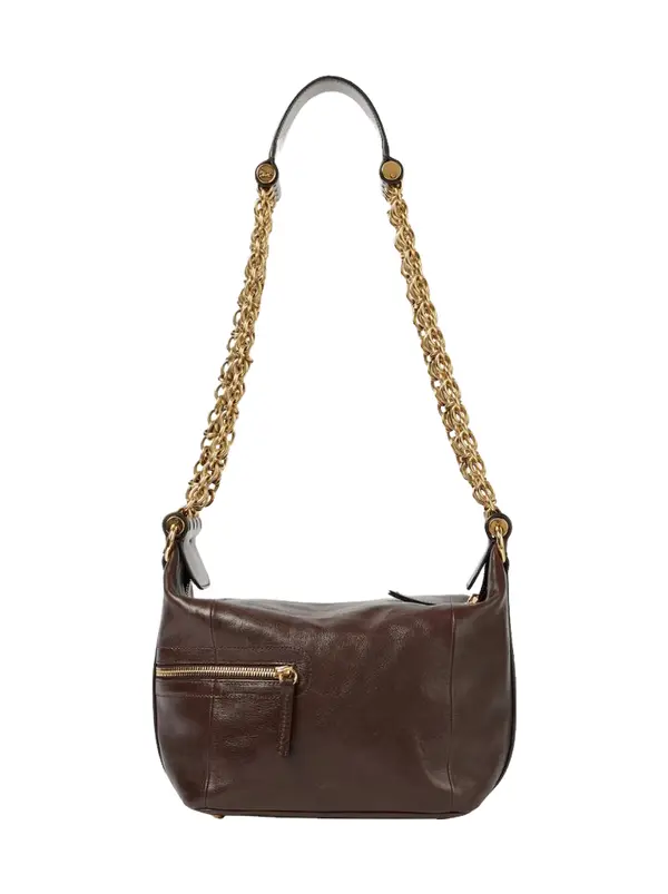 Chloé Small Leather Camera Bag - Brown