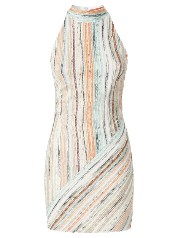 Missoni Striped Mini Dress - Neutrals