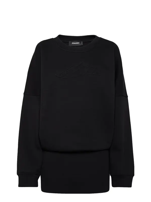 Dsquared2 Icon Sweatshirt Dress - Black