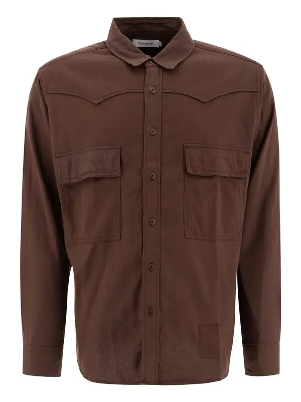 NONNATIVE Shirts - Brown