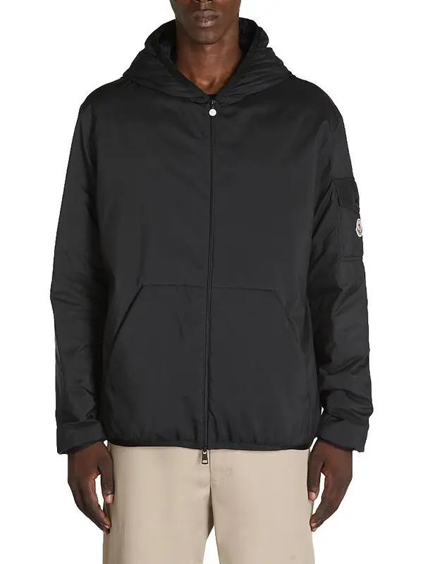 Moncler Monteynard Nylon Hooded Jacket - Black