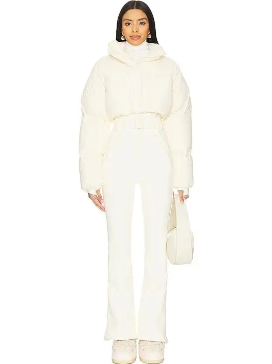 Cordova Myoko Ski Suit In Cream - Alabaster