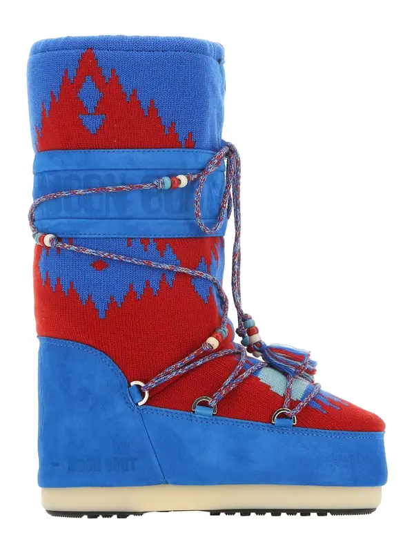 ALANUI X MOON BOOT Calf-length Boots - Blue