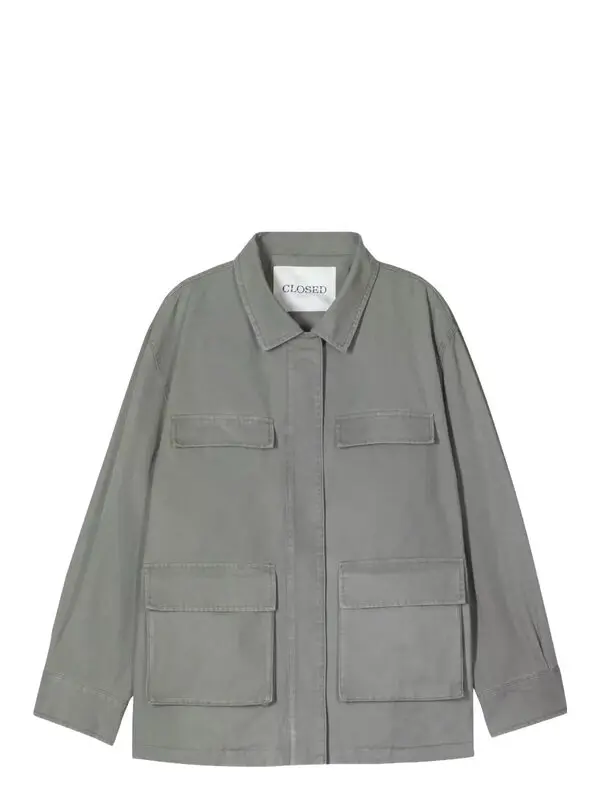 Closed Cotton Chore Jacket - Green