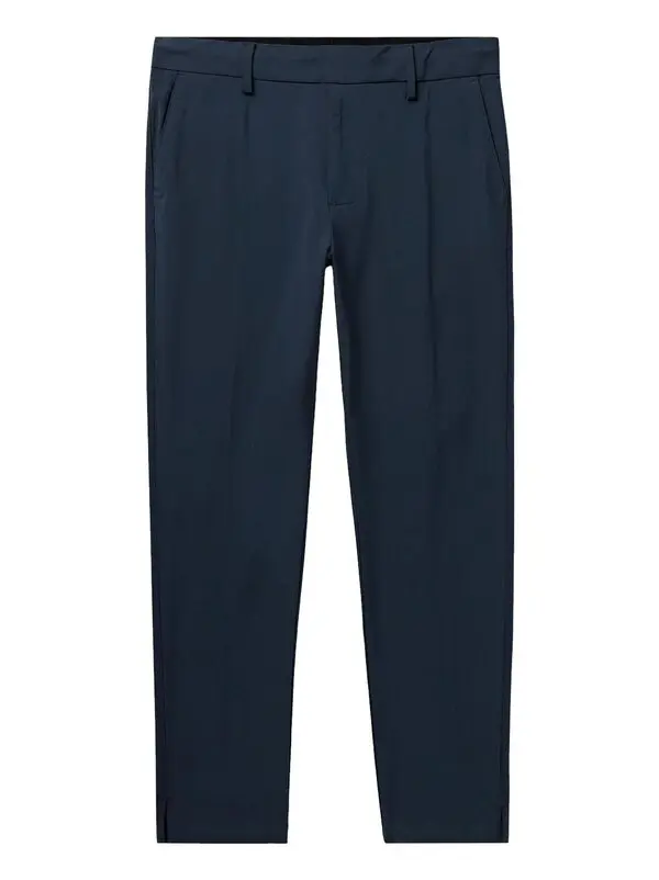 JAMES PERSE Golf Slim-fit Stretch Cotton-blend Trousers - Blue