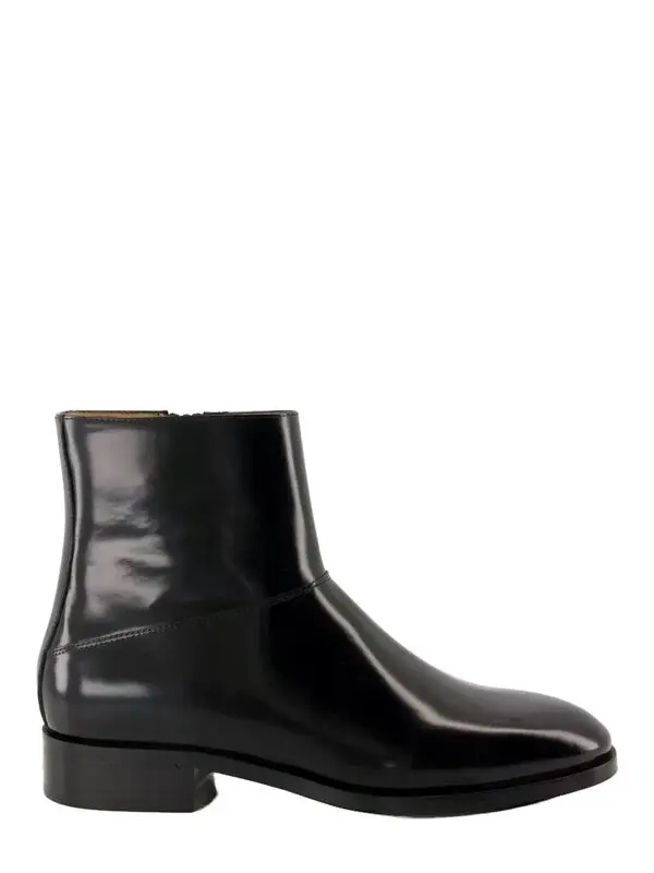 Valentino Garavani Pat Ankle Boots - Black
