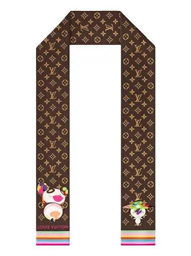 LOUIS VUITTON X Takashi Murakami Superflat Character Bandeau - Brown