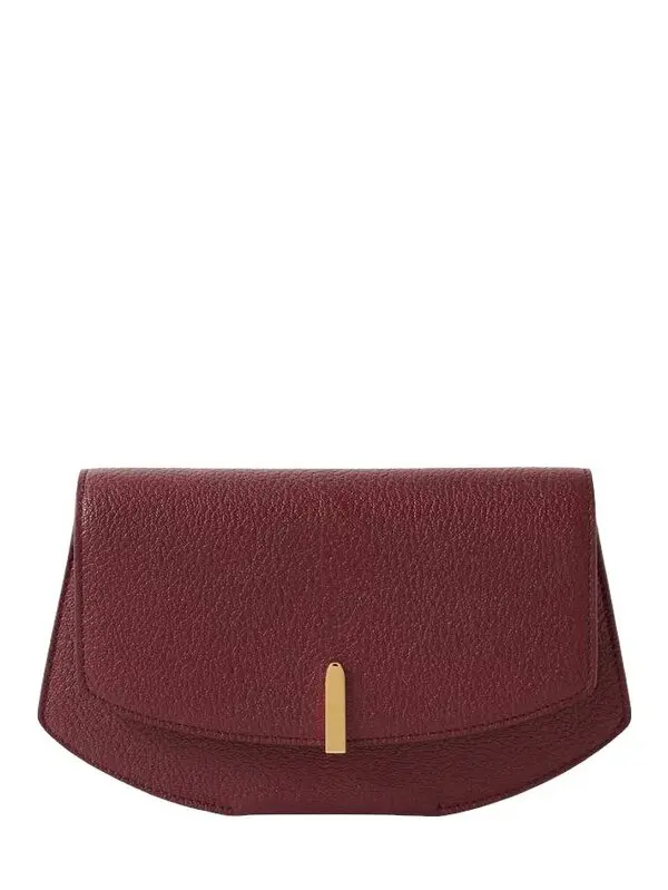 savette - Savette Florence Textured-leather Clutch