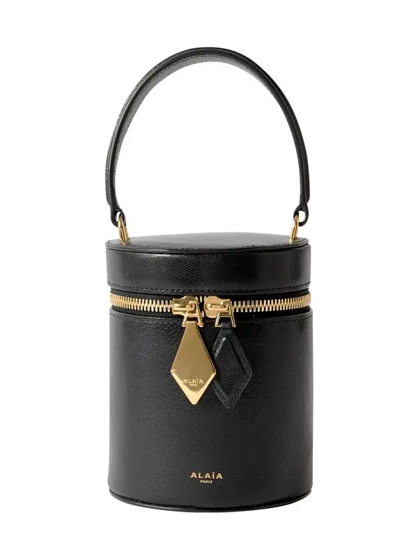 Alaïa Cylindre Vanity Small Tote - Black