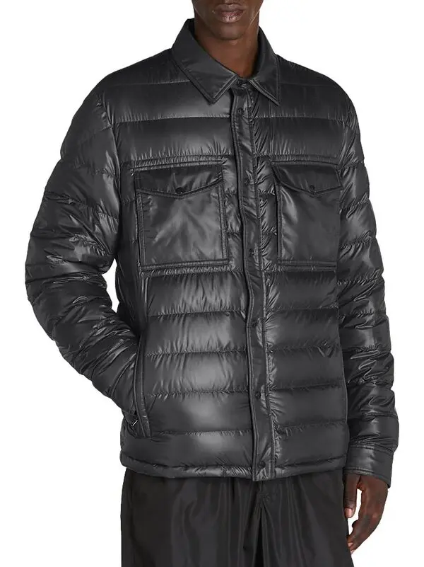 Moncler Chambly Shirt Jacket - Black