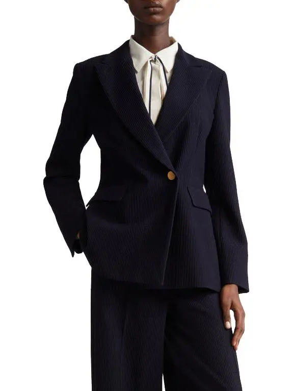 Max Mara Pagano Wool-blend Jacket - Ultramarine