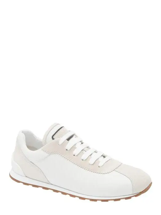 Brunello Cucinelli Runner Sneakers - C159 Bianco