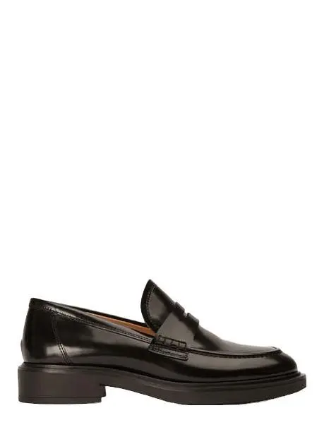 TONY BIANCO Cherish Penny Loafer - Black Hi Shine