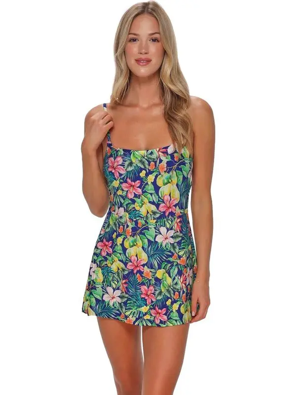 SUNSETS Naomi Swim Dress - Seaside Harvest