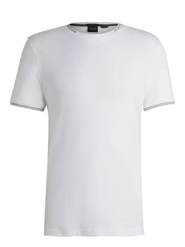 BOSS Trimmed T-shirt - White