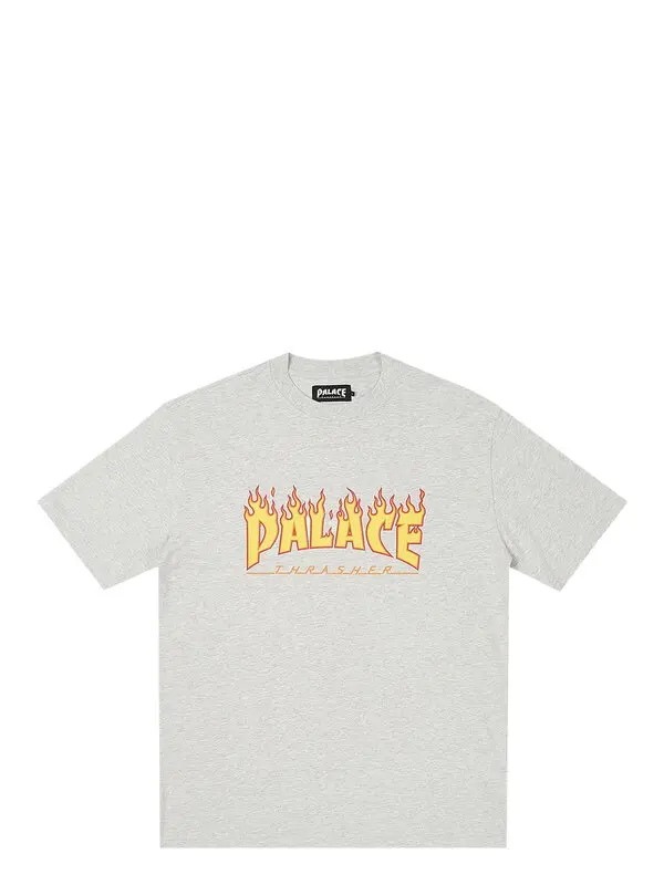 PALACE X Thrasher T-shirt Marl - Grey