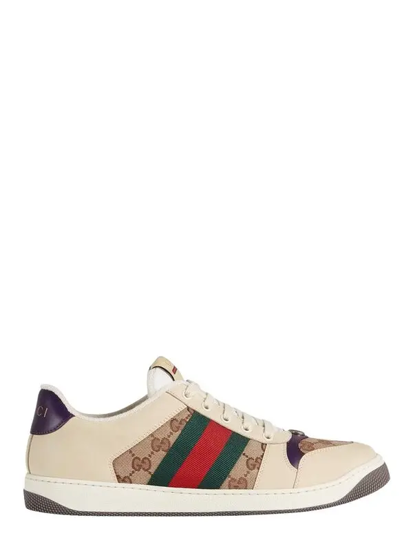 Gucci Gg Screener Sneakers - Cream