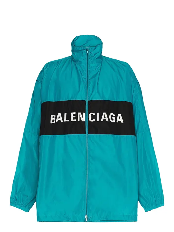 Balenciaga Zip-up Jacket - Blue