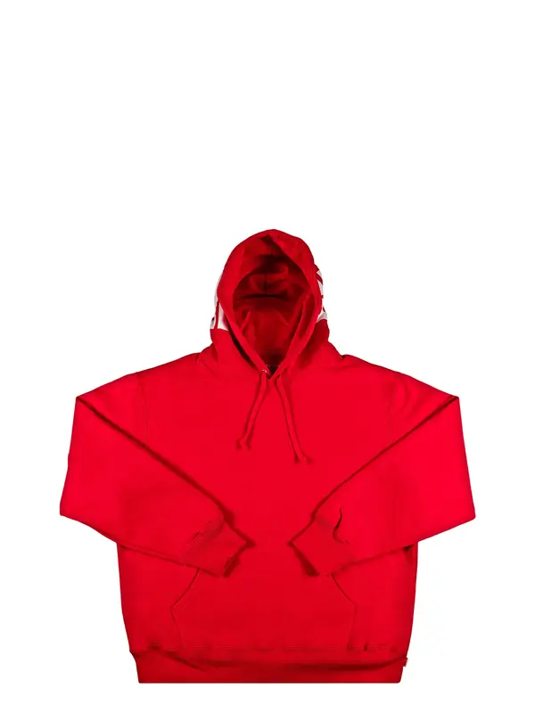 Supreme Rib Hooded Sweatshirt - Red