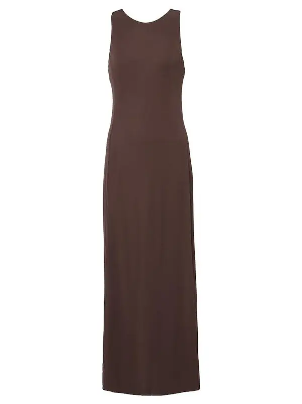 Max Mara Pompei Maxi Dress - Brown