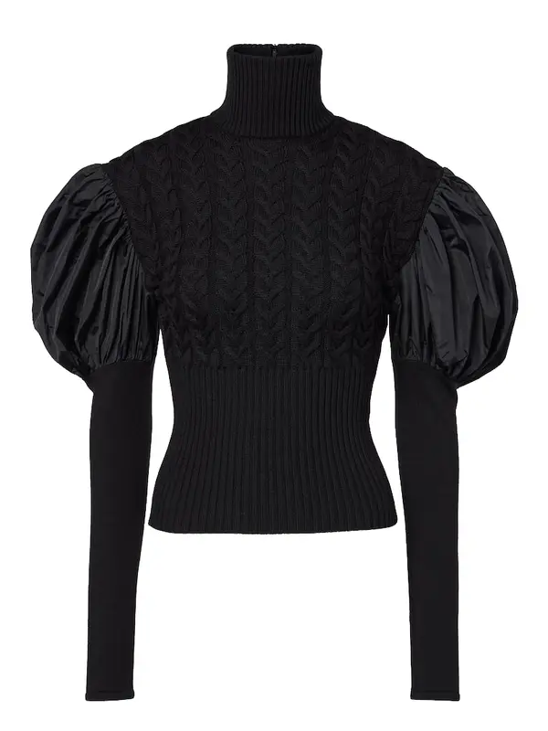 Max Mara Fune Wool-blend Sweater - Black