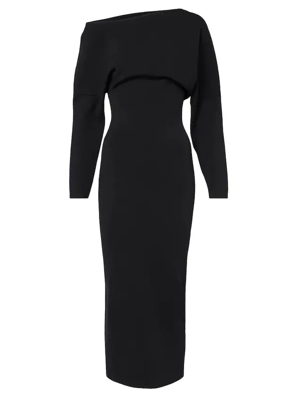 Altuzarra Etta One-shoulder Maxi Dress - Black