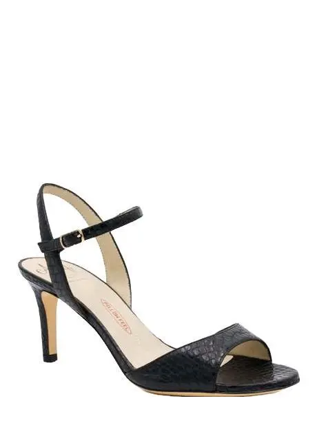 AMALFI BY RANGONI Lapo Ankle Strap Sandal - Black Alabama