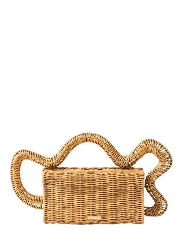 Cult Gaia Elsa Clutch - Natural