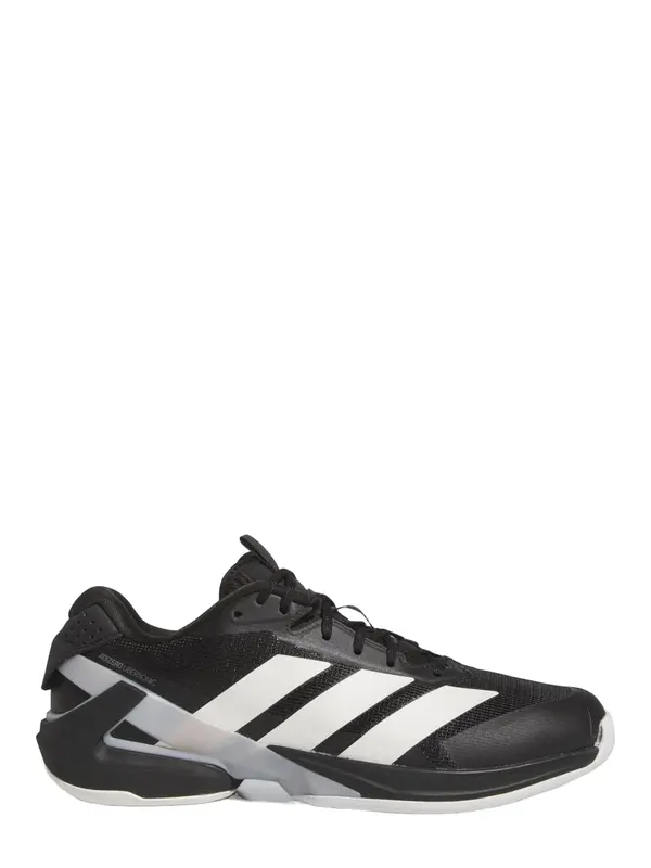 Adidas Adizero Ubersonic 5 Tennis Shoes - Core Black / Zero Metalic / Silver Metallic