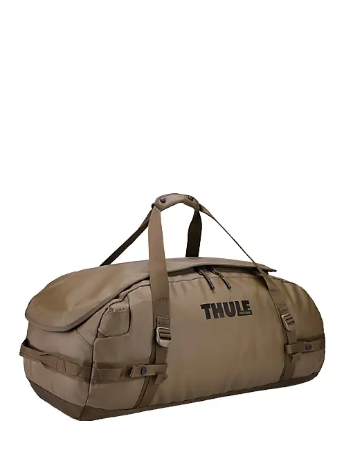 Thule Chasm Brand-print Woven Duffle Bag 70l - Deep Khaki
