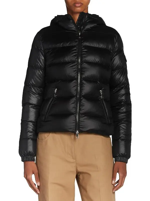 Moncler Gles Hooded Puffer Jacket - Navy