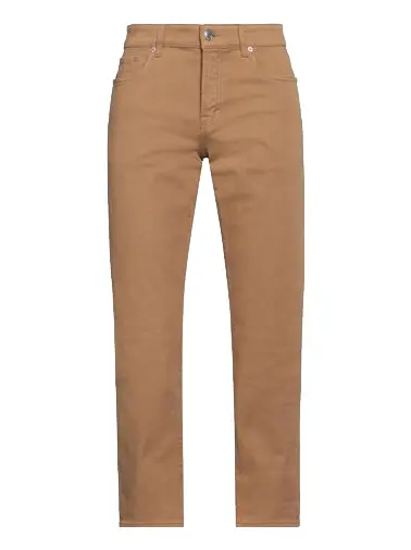 DEPARTMENT 5 Pants Camel Size Cotton, Elastane - Beige