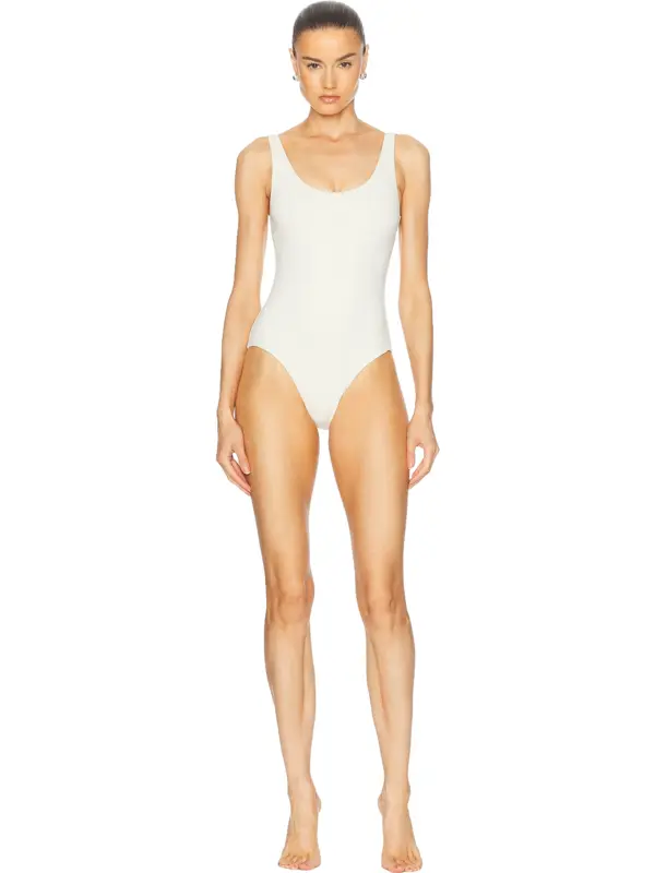 ST. AGNI Scoop One Piece - Off White