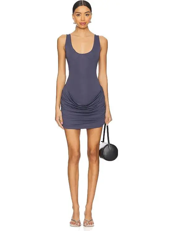 Lioness Rendezvous Mini Dress - Grey