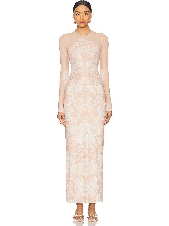 AFRM Didi Maxi Dress - Almond Lace