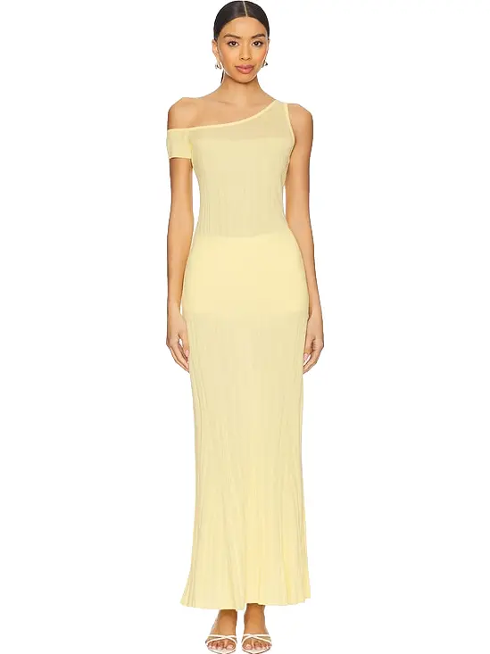 AFRM Hoda Maxi Dress - Buttercup