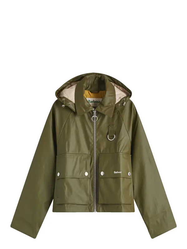 Barbour June Showerproof Jacket - Deep Olive