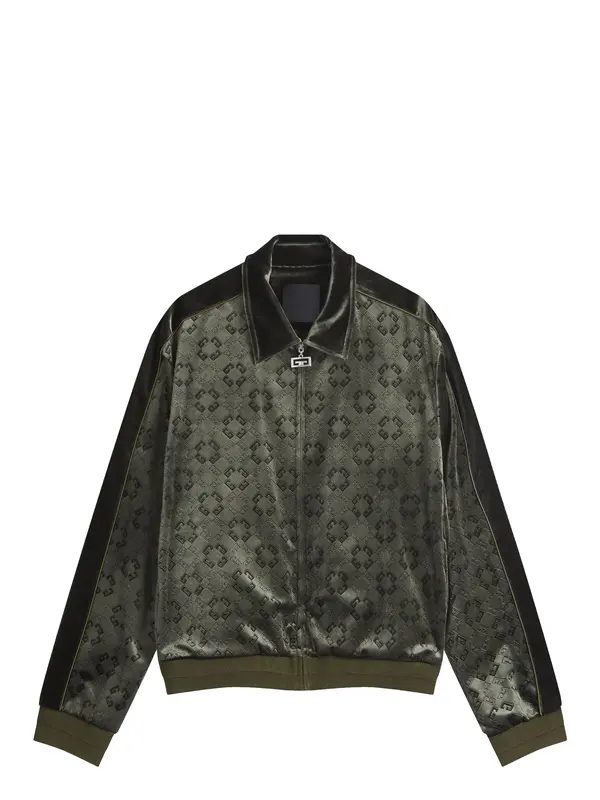 Givenchy Velvet Blouson - Green